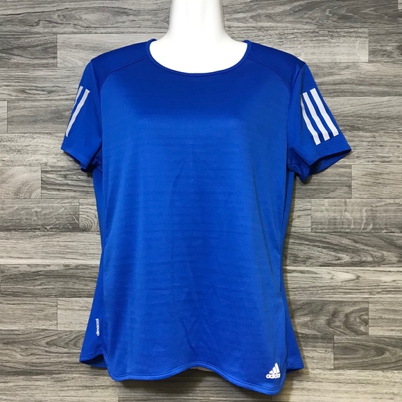 adidas | Tops | Adidas Blue Top | Poshmark